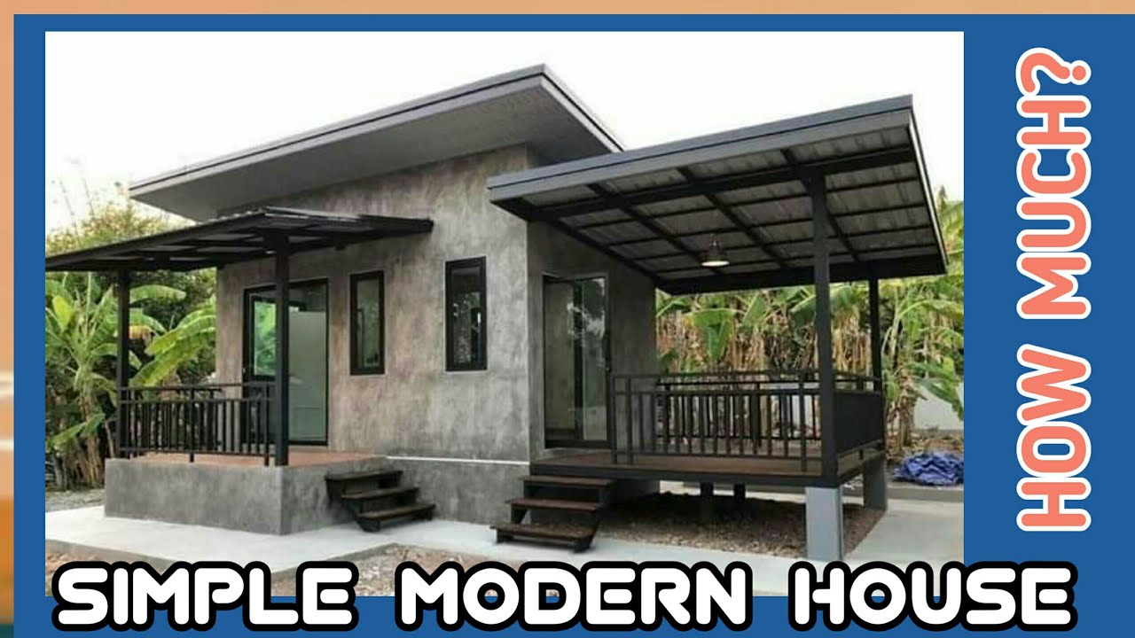Bungalow House - Ofw Simple House - YouTube