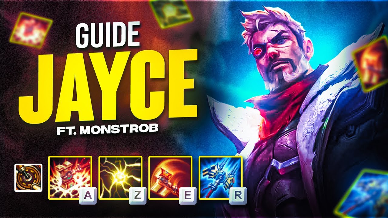 GUIDE JAYCE - BUILD, RUNES & COMBOS💥(Ft Monstrob - Challenger 1000LP ...