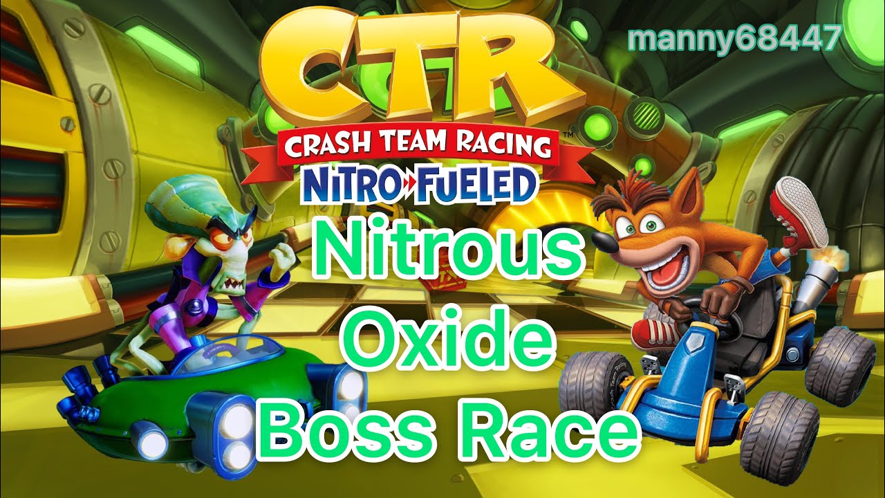Final Boss Race in Crash Team Racing Nitro-Fueled. Nitrous Oxide Race ...