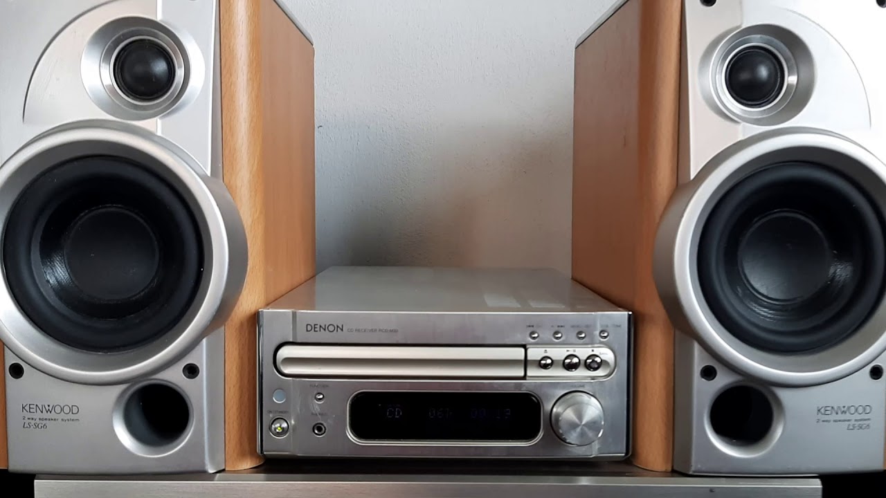 DENON RCD-M33+KENWOOD LS-SG6 - YouTube