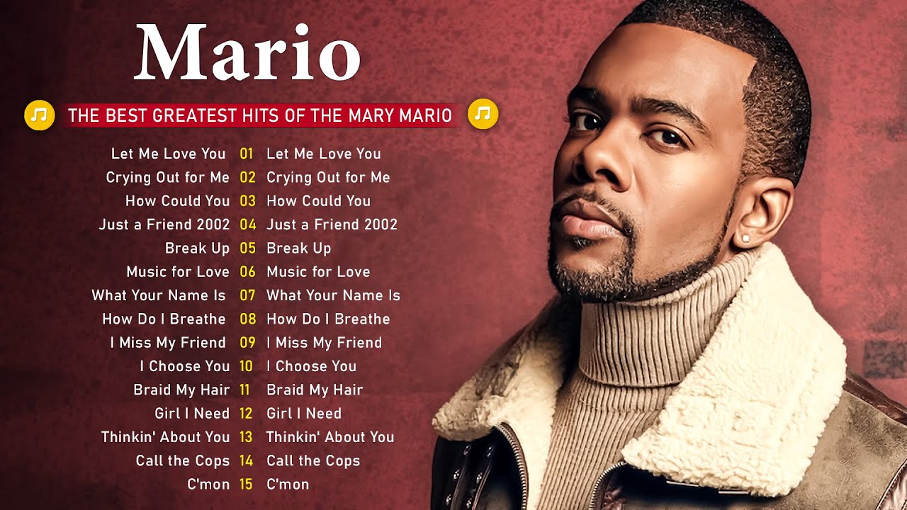 Mario Greatest Hits Full Album 2023 - Best Songs Of Mario 2023 - YouTube