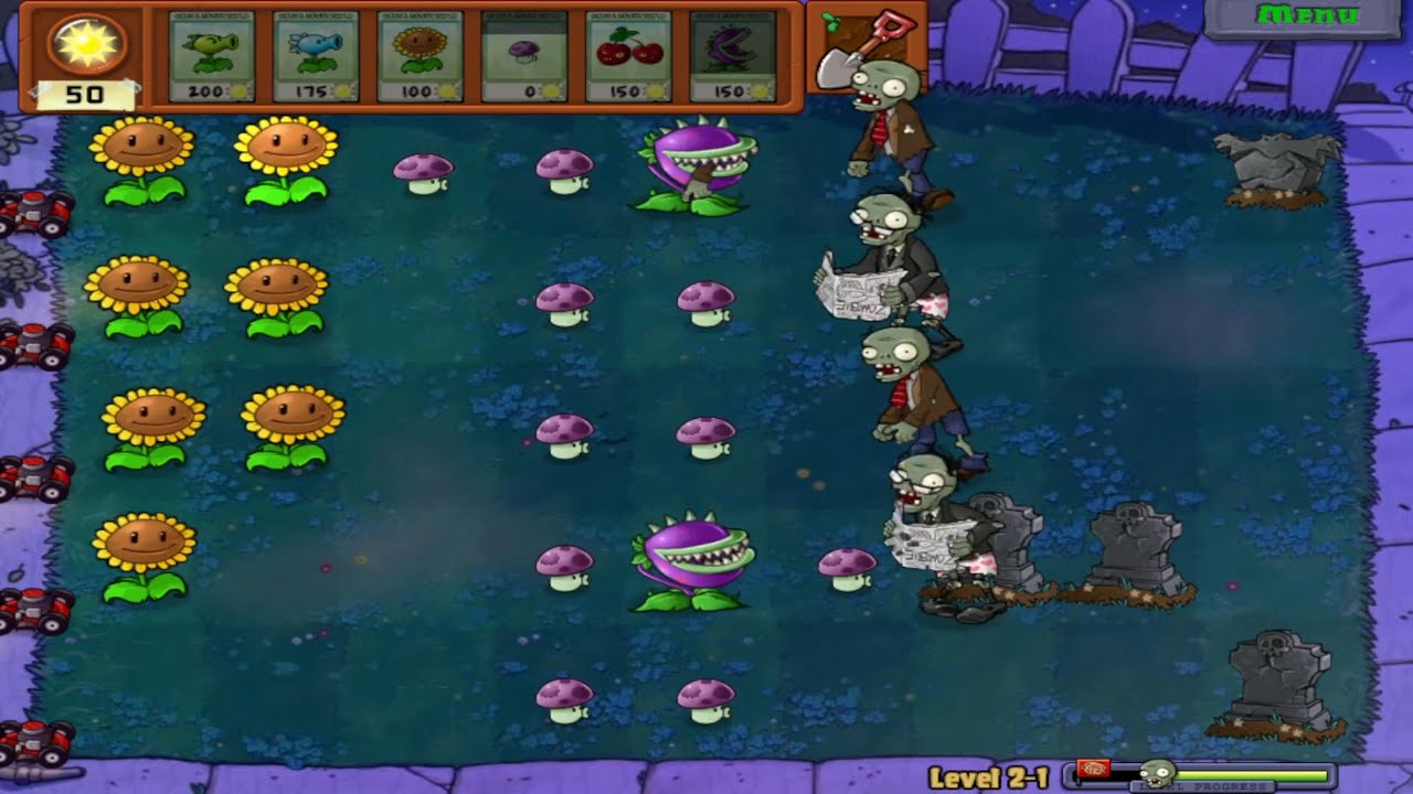 Plants vs.Zombies Mod Expansion v1.0.9 - Gameplay Walkthrough Part 2 ...