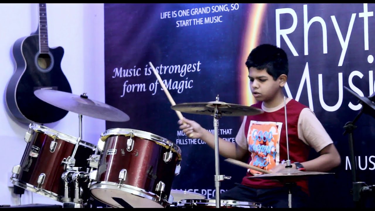 Drum Solo - Rhythm Music Classes - Nashik - YouTube