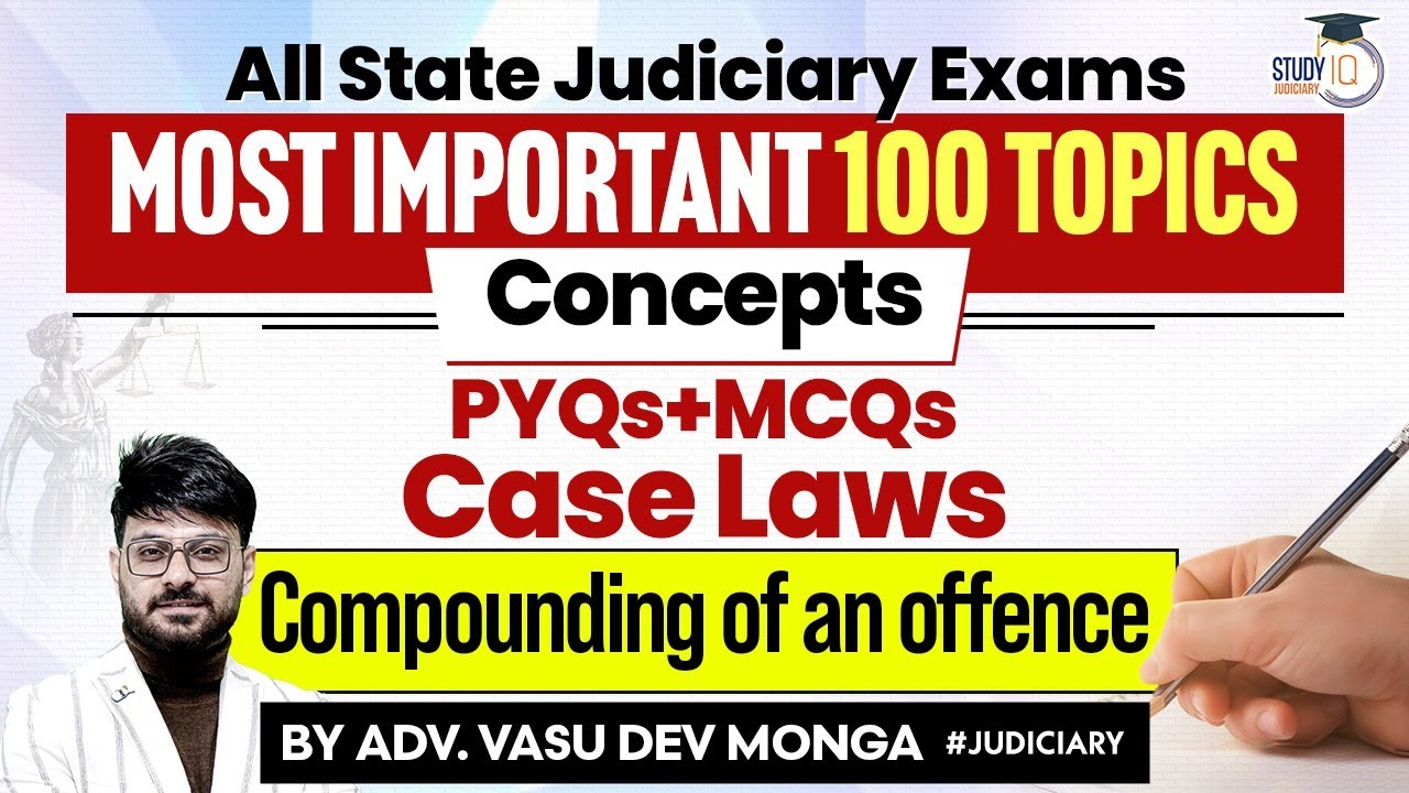 Judiciary PYQ | MCQ | Section 320 CrPC | Criminal procedure code | Study IQ judiciary - YouTube