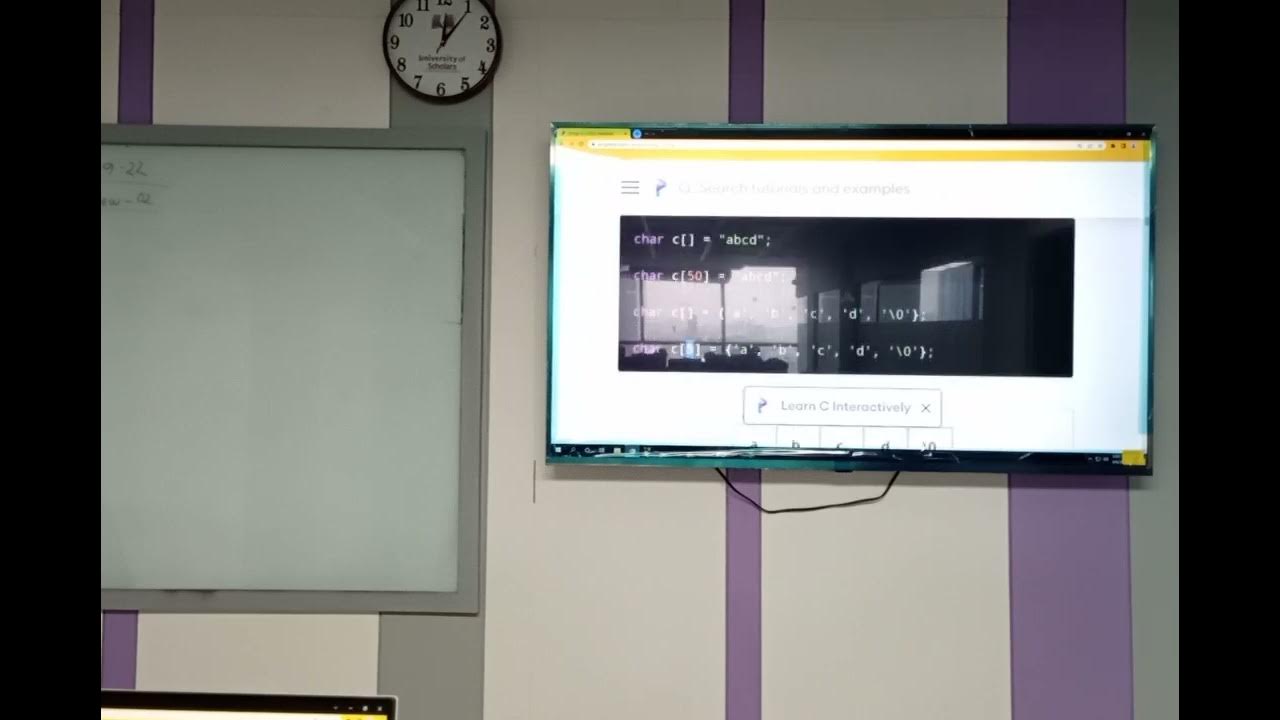 Structured Programming Language | Review 02 | CSE | Ahsan Arif | University of Scholars - YouTube