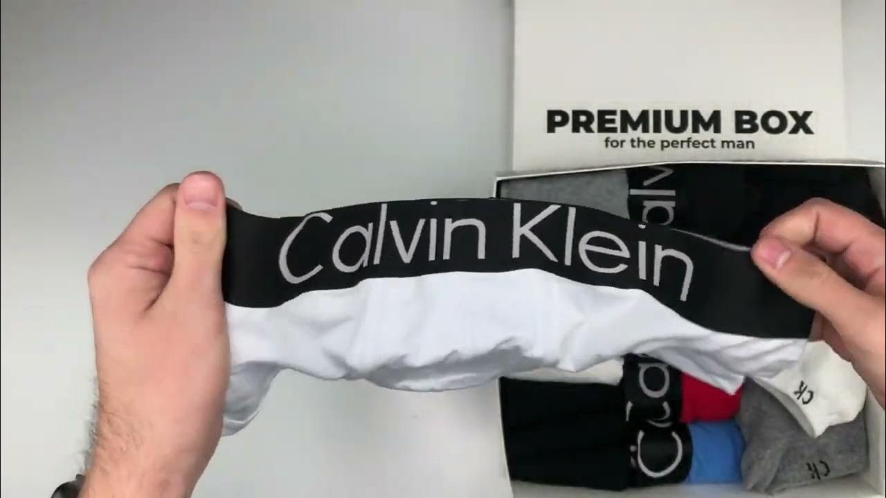 Мужской подарочный набор трусы носки Кельвин Кляйн 5 шт и 18 пар носков ...