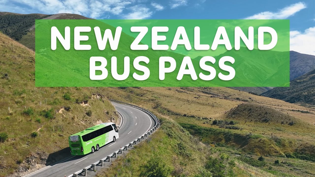 InterCity FlexiPass - New Zealand Bus Pass - YouTube