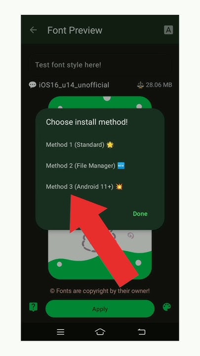 zFont Font & iOS Emoji Apply Any Android Phone Using Method 3 Option | #shorts #shortsfeed # ...