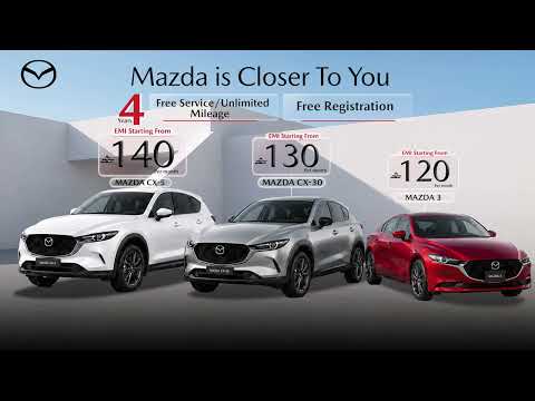 Mazda Is Closer To You EMI Starting From 120 OMR