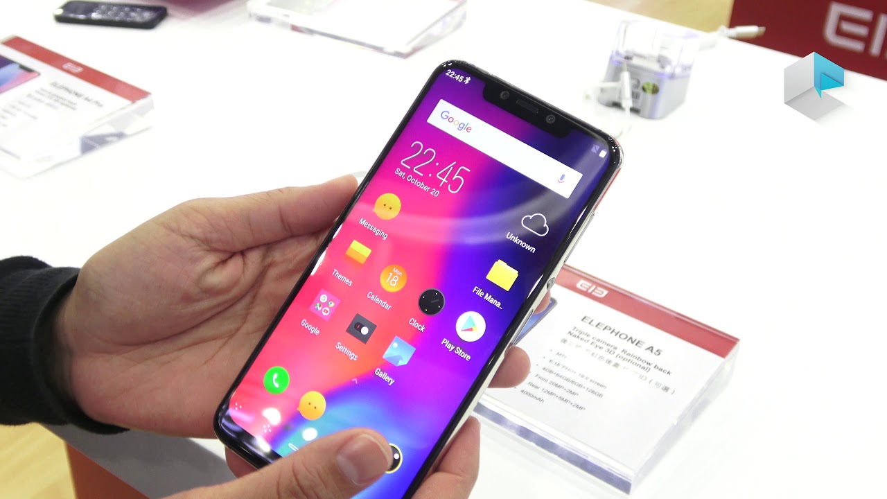 Elephone A5 with triple camera and optional naked-eye 3D and Elephone ...