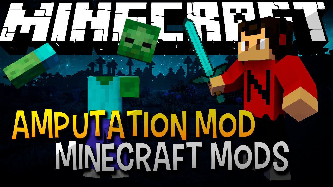 Minecraft Mods - Arranque a cabeça dos mobs (Mob Amputation Mod) - YouTube