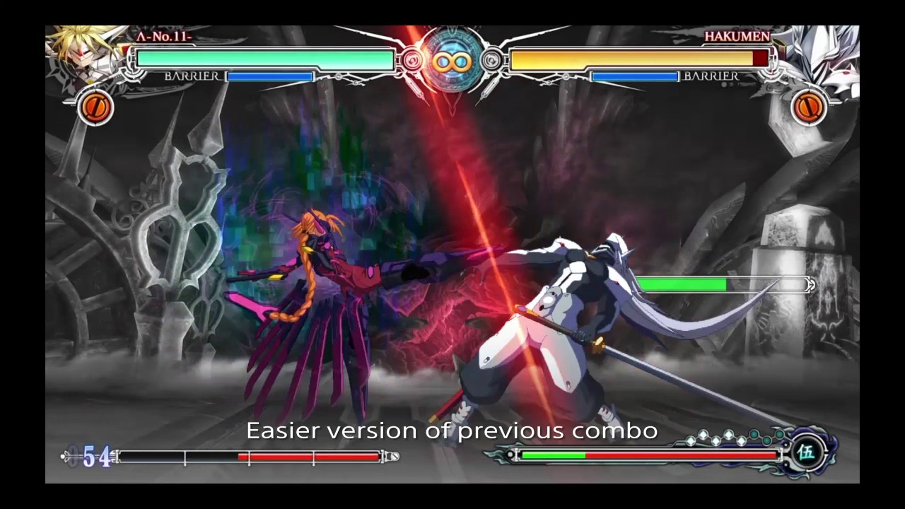 BBCF Lambda Midscreen combos - YouTube