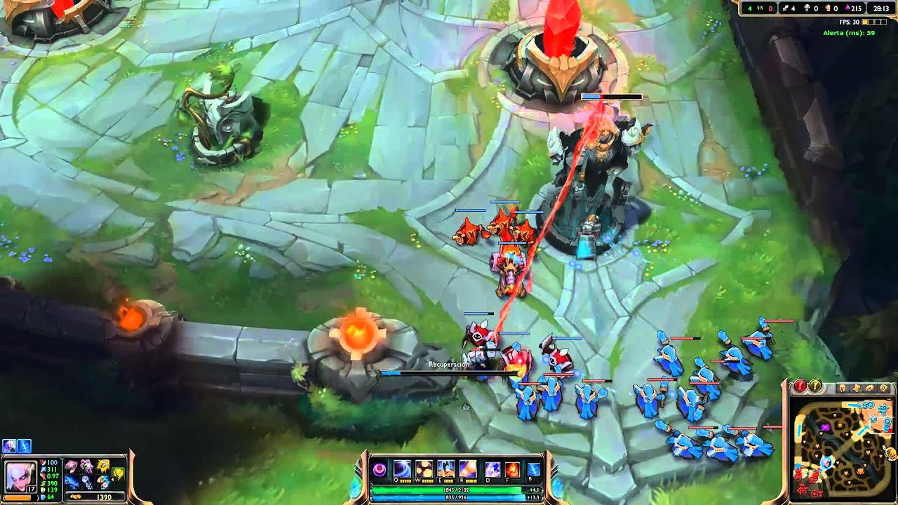 League of Legends 1 VS 1 leonloko1998 gets OWNED - YouTube
