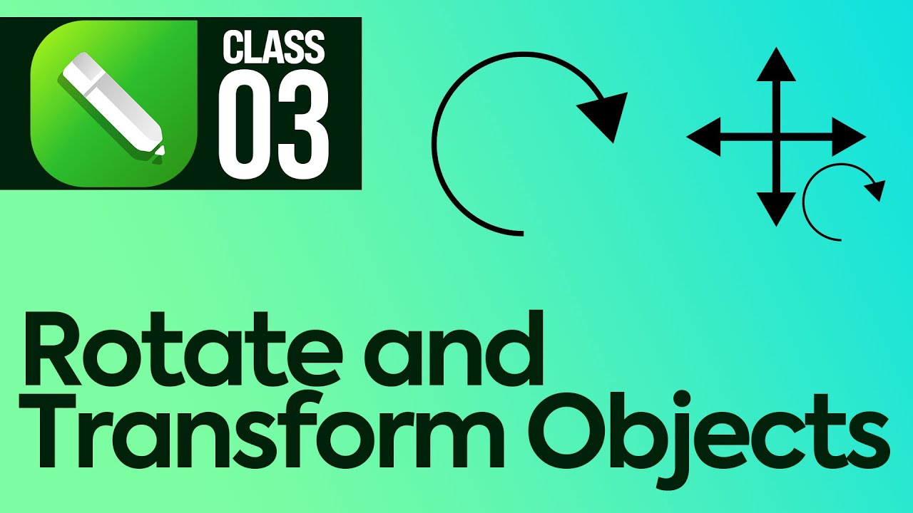 Rotate And Transform Objects In CorelDRAW 2021 Class 3 Urdu Hindi Rotate And Transform Objects In CorelDRAW 2021 Class 3 Urdu Hindi