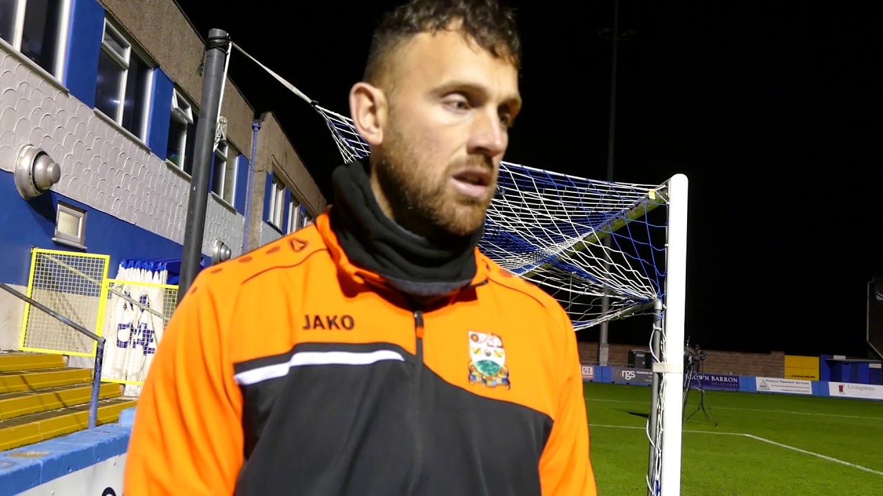 Scott Loach reacts to 2-1 defeat to Barrow - YouTube