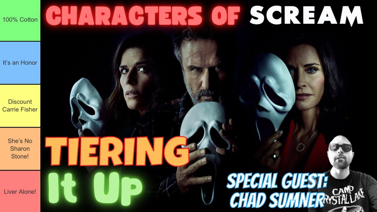 TIERING IT UP | Characters from Scream Franchise (Tier List) | Special ...