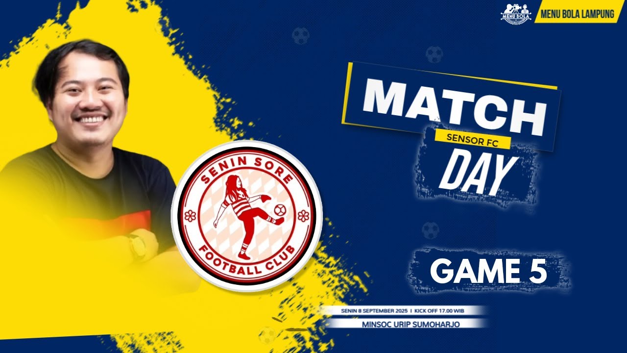🔴SERUUU GAME 5 // TIM MERAH VS TIM BIRU // INTERNAL LEAGUE SENSOR FC - YouTube