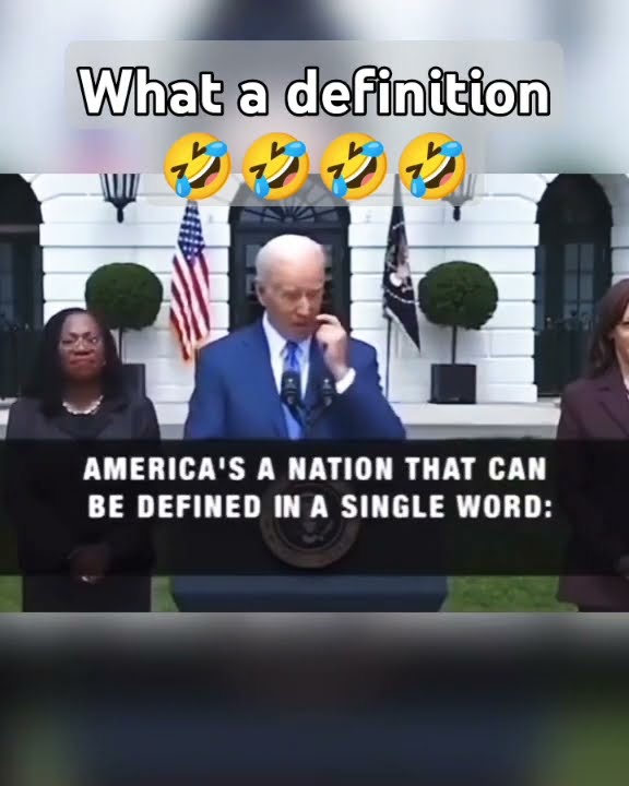 this is the press release on the definition of America by president Joe ...