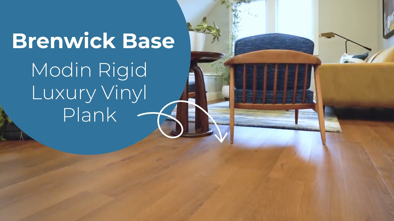 Rich, Warm Oak LVP Flooring in a Mid-Century Modern Space | Brenwick ...