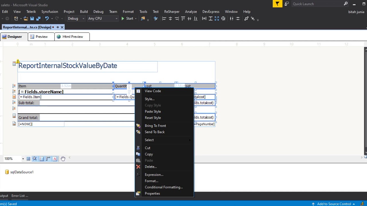 Reporting In C#.How to Create A report with Telerik Reporting - YouTube