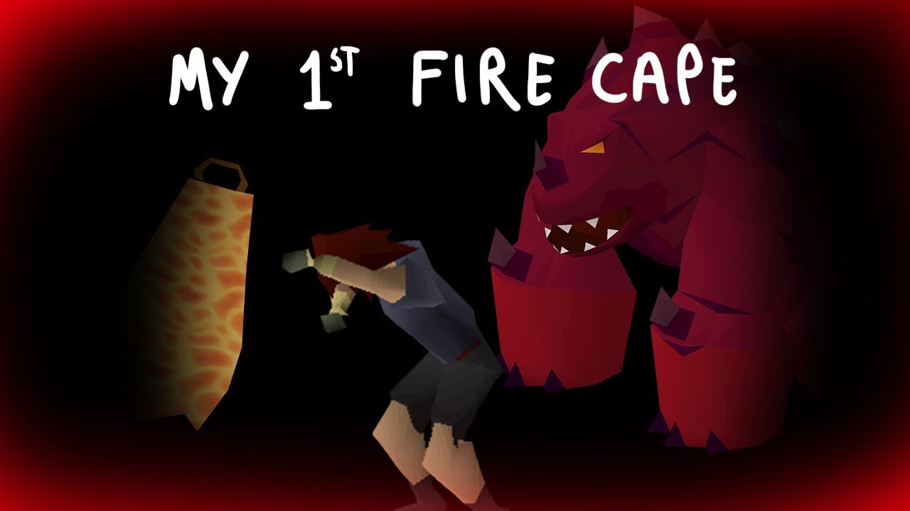 MY 1ST FIRE CAPE: OSRS - YouTube