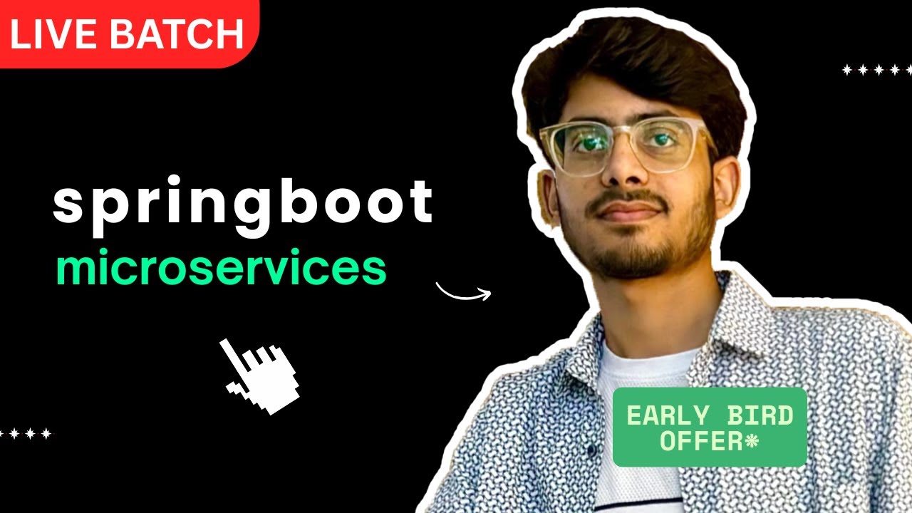 Spring Boot & Microservices in 2025 - Live Batch | Early Bird Offer* - YouTube