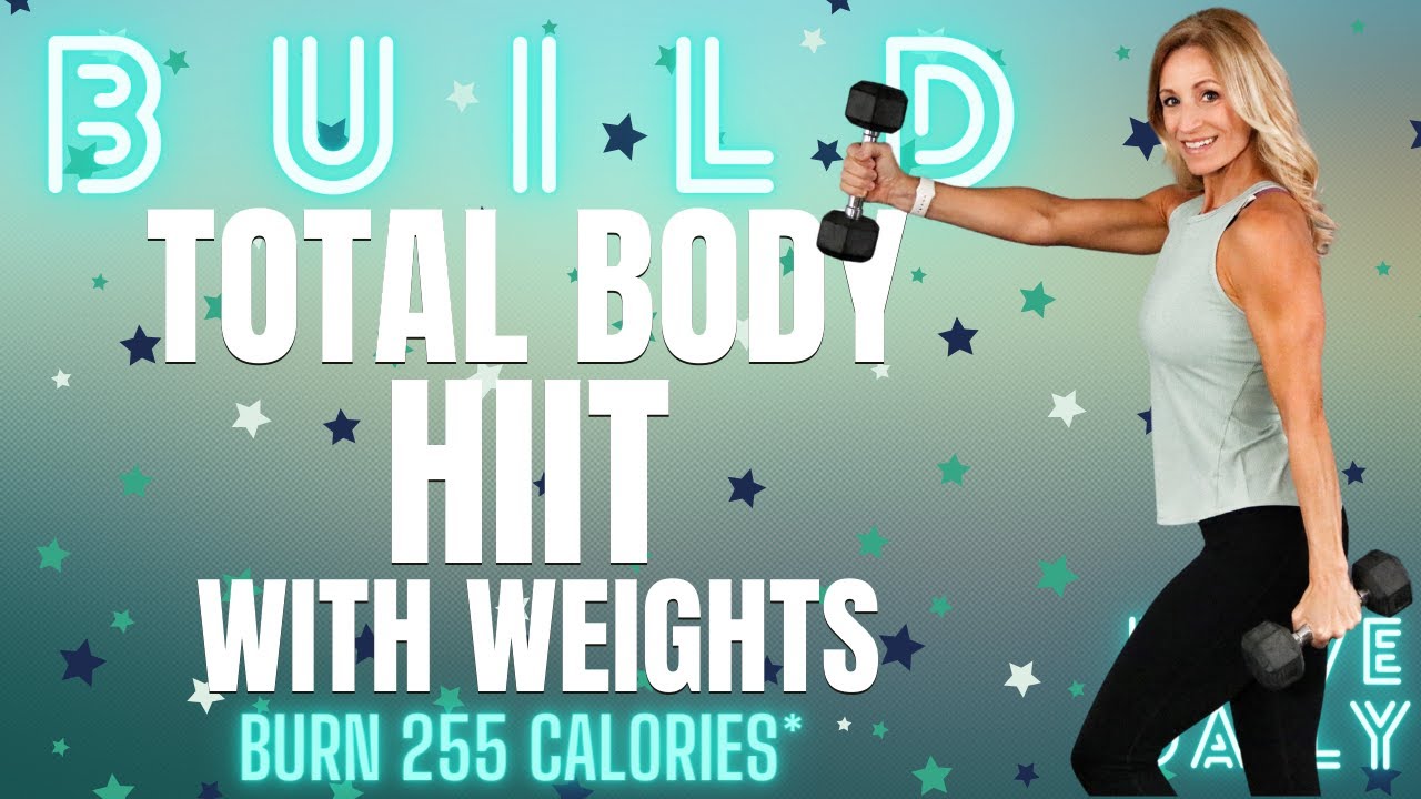 30 Minute Total Body HIIT Workout With Weights | Strength Workout at ...