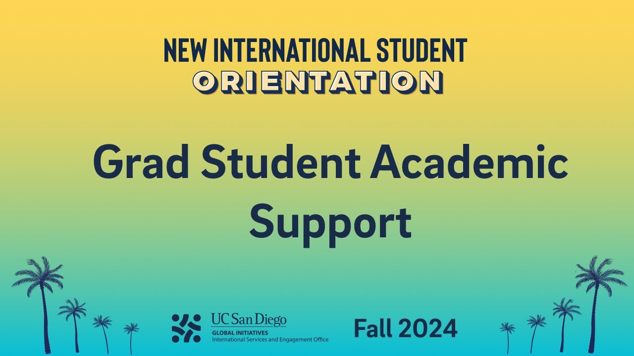 Grad Academic Support - YouTube