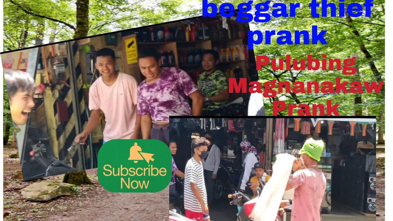 Pulubing Magnanakaw Prank/Beggar Thief Prank🤣🤣🤣 watch full video - YouTube