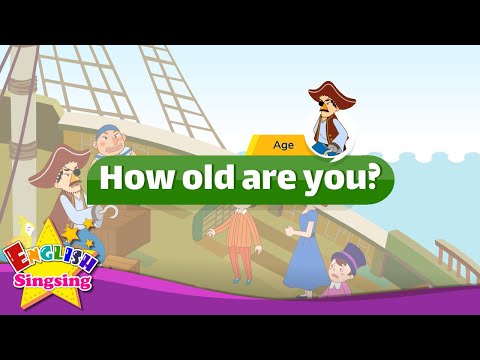 Peter Pan - How old are you? (Age) - Popular English story for Kids