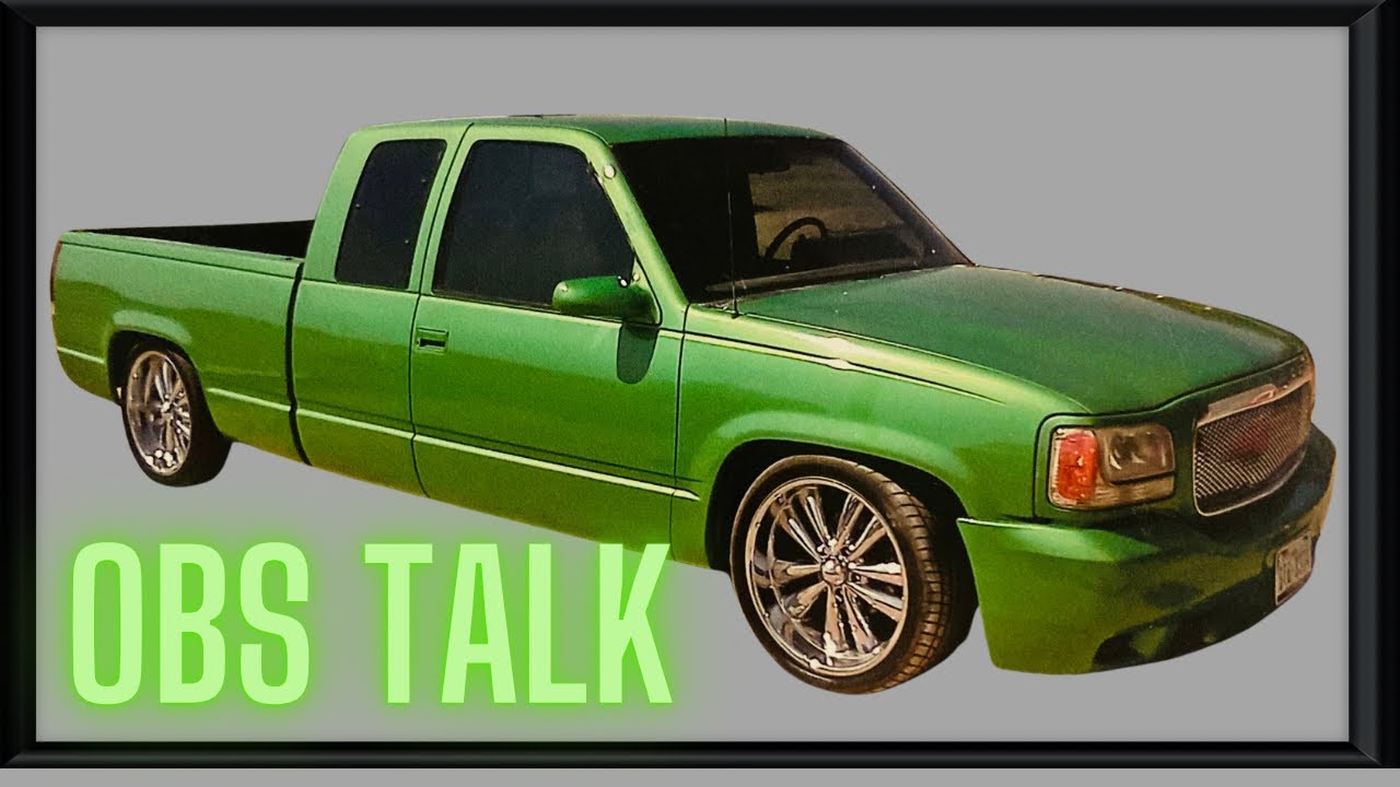 OBS Talk + The story of my first OBS Chevy build #gmt400 #chevy #1500 ...