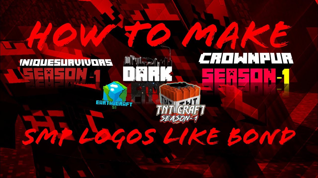 how to make smp logos for free and easy - YouTube