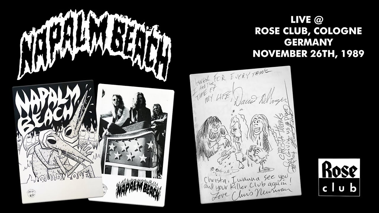NAPALM BEACH - She Moved Away - live at the Rose Club Cologne ...