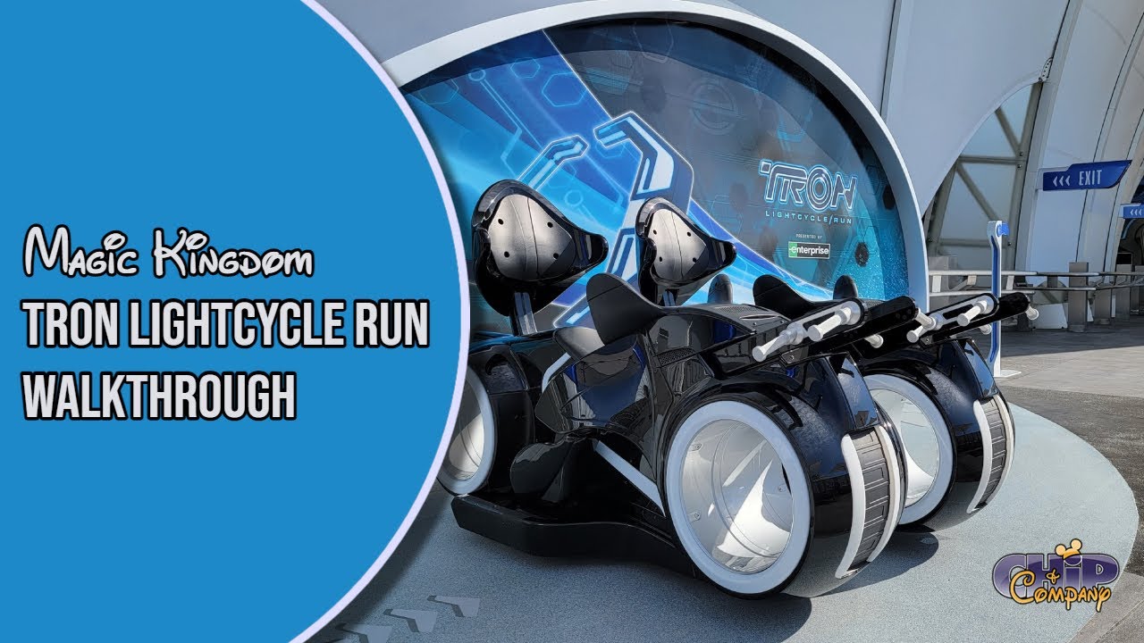 Tron Lightcycle Run Virtual Queue Gone in Seconds on Opening Day | Chip ...