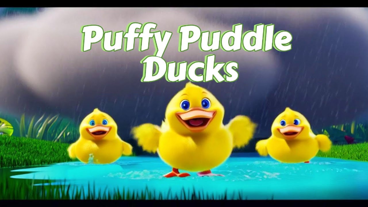 Puffy Puddle Ducks - YouTube