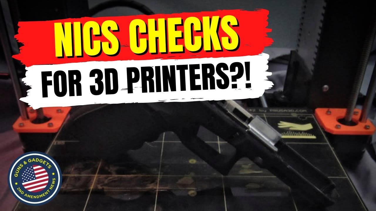 NICS Checks For 3D Printers?! - YouTube