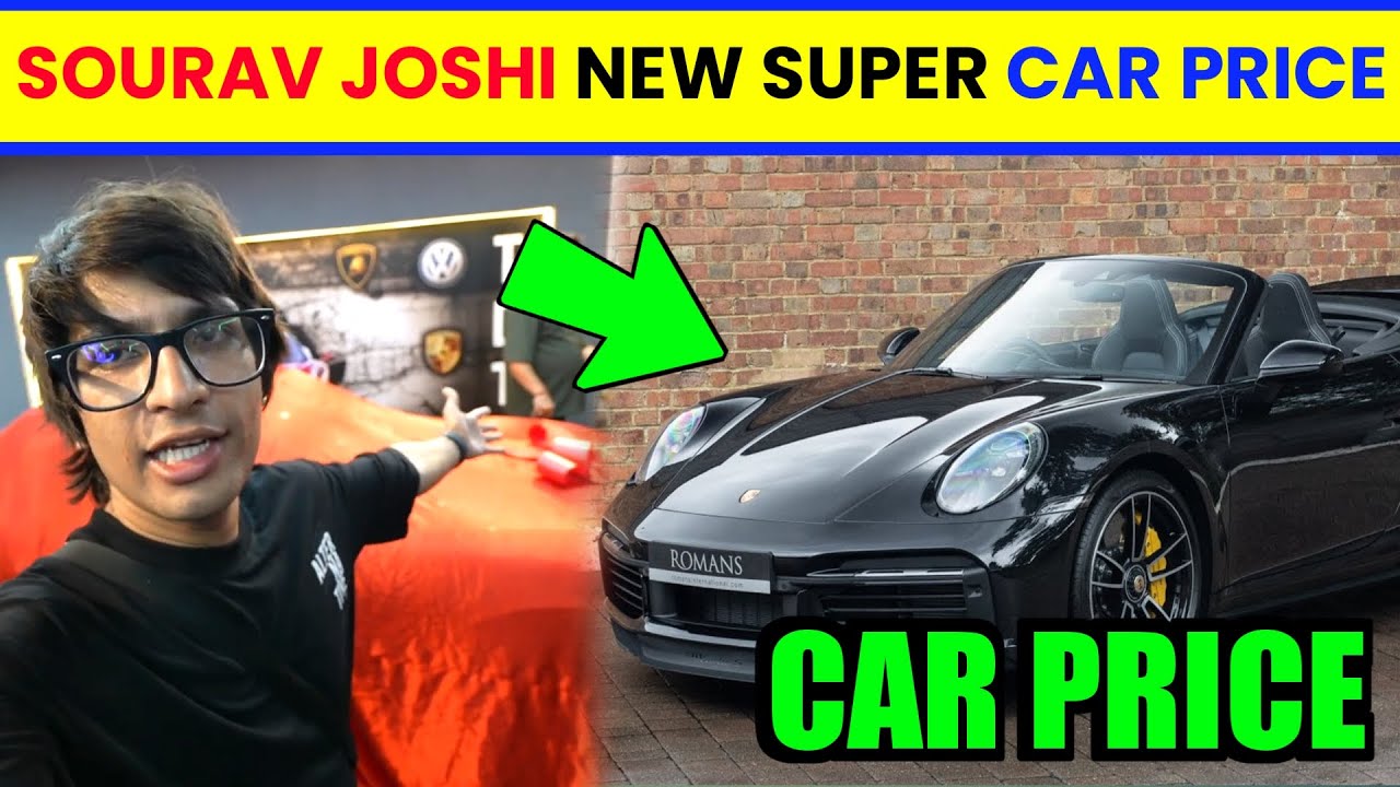 🤩Sourav Joshi Vlogs new Car। Sourav Joshi Porsche car price। Sourav ...