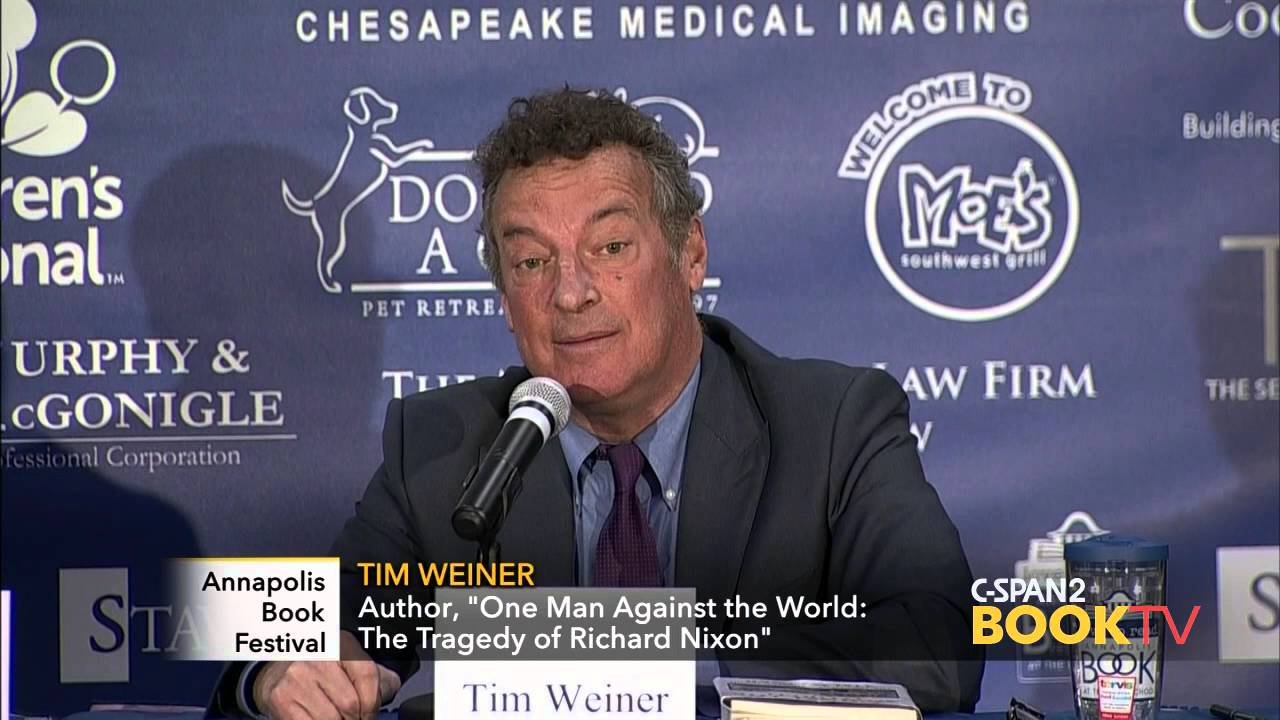 2016 Annapolis Book Festival: Tim Weiner, "One Man Against the World ...