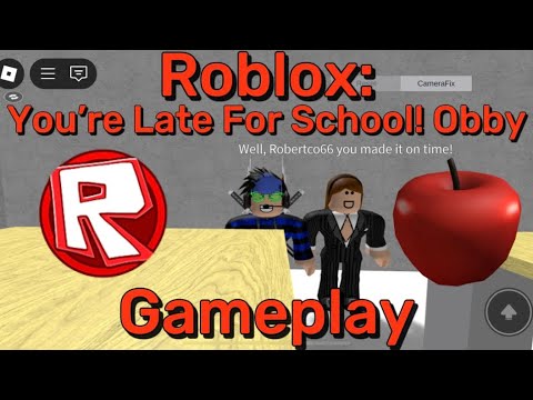 Roblox: You’re Late For School! Obby Gameplay - YouTube