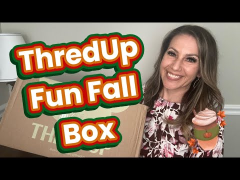 UNBOXING ThredUp Fun Box - Perfect for Fall | Part time Reseller