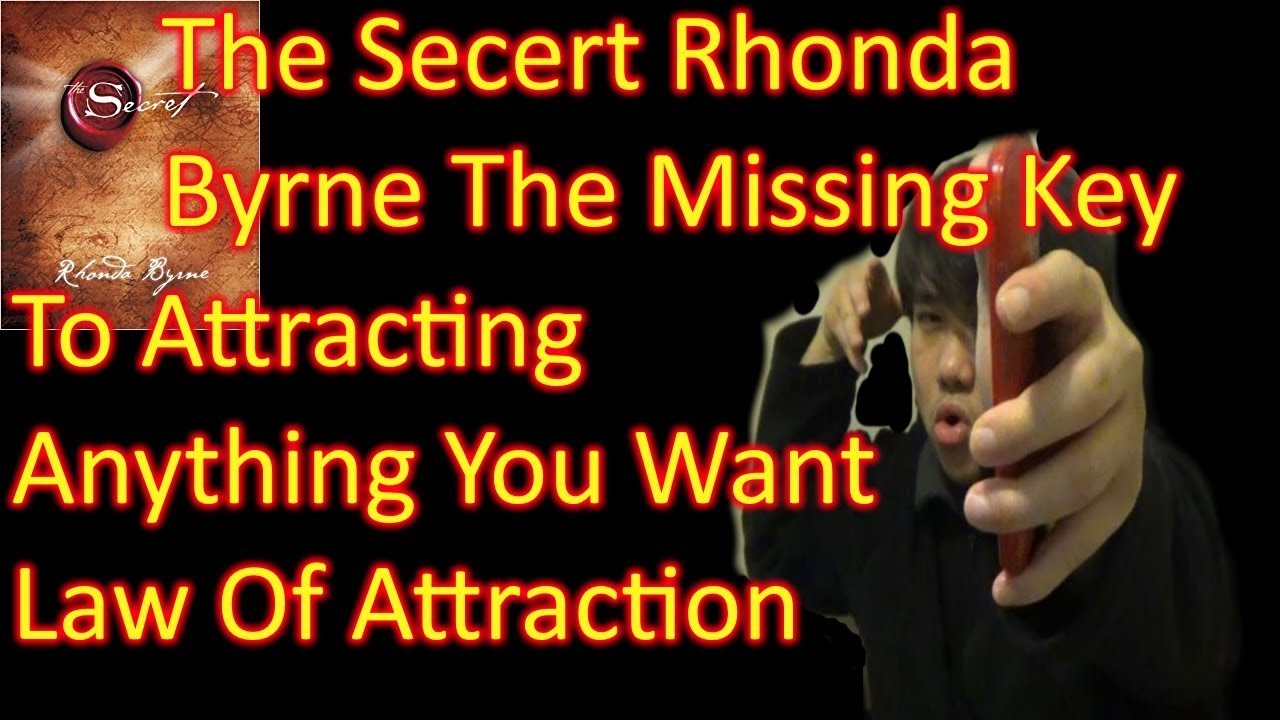 The Secret Rhonda Byrne The Law Of Attraction - YouTube