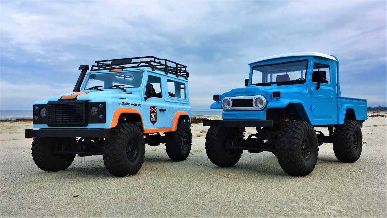 MN Model MN99 & MN45 - RC Cars Land Rover & Land Cruiser Full Throttle ...