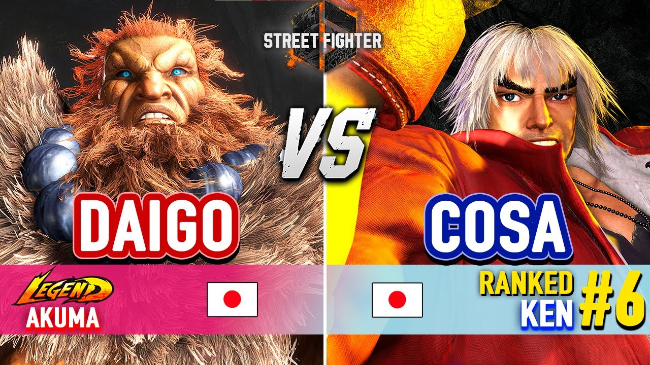 SF6 🔥 DAIGO (Akuma) vs COSA (#6 Ranked Ken) & MINAGI (Lily) 🔥 Street Fighter 6 High Level ...