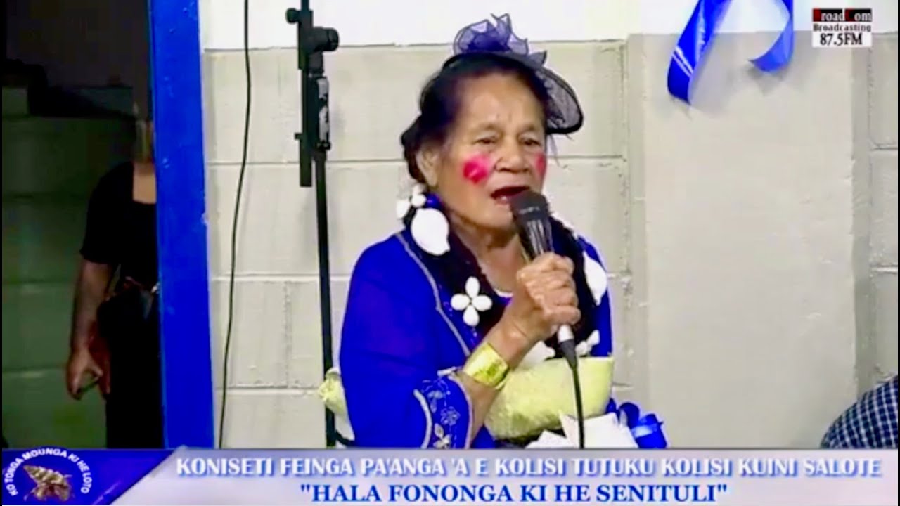 Vaini 🇹🇴 Koniseti Kolisi Tutuku Kolisi Kuini Salote 💙 Hala Fononga Ki ...