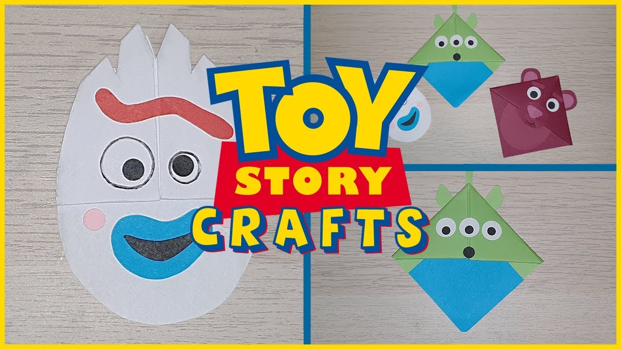 DIY Toy Story Corner Bookmarks! - YouTube