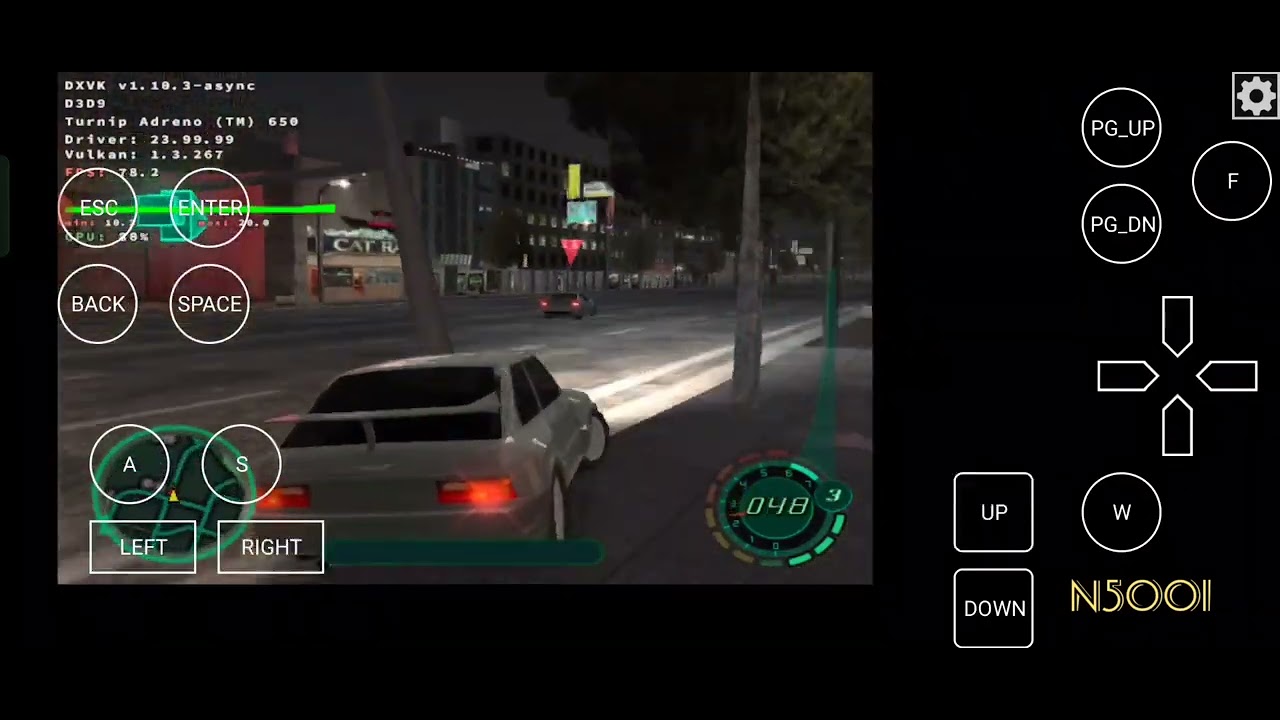 Midnight club II (Mobox wow64 windows emulator) Snapdragon 870 - YouTube