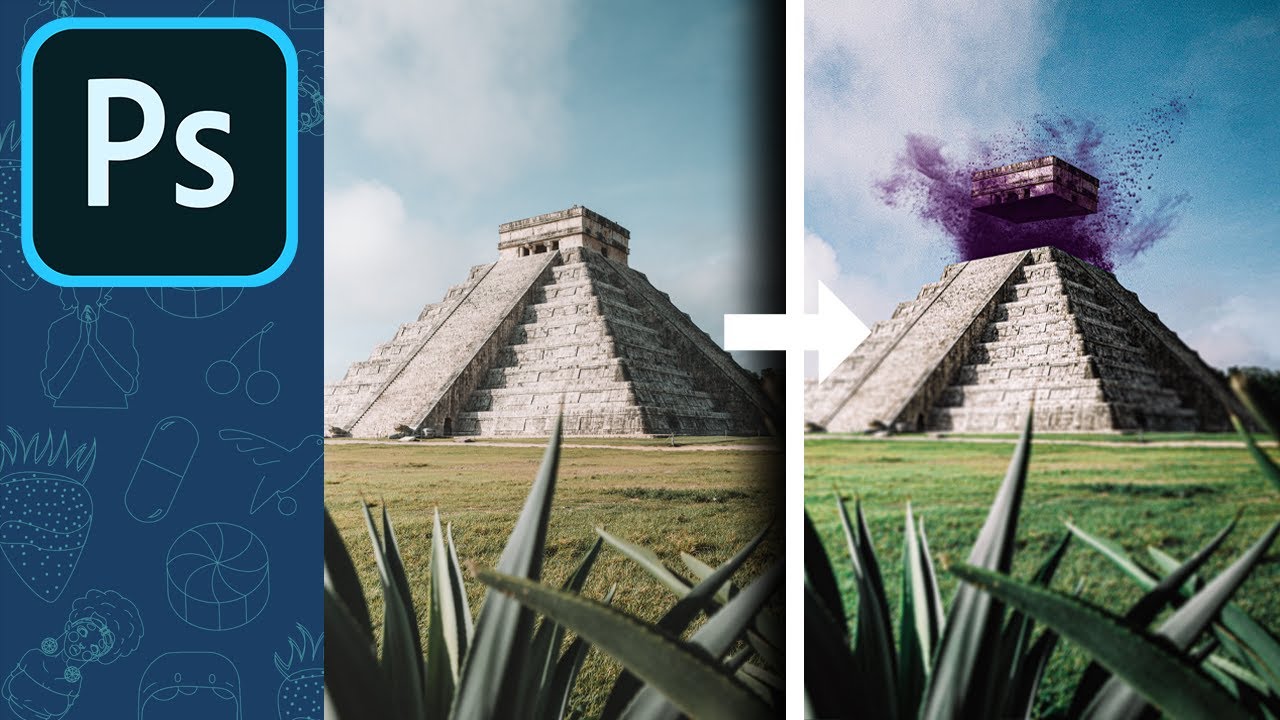 Temple Photoshop Tutorial - YouTube