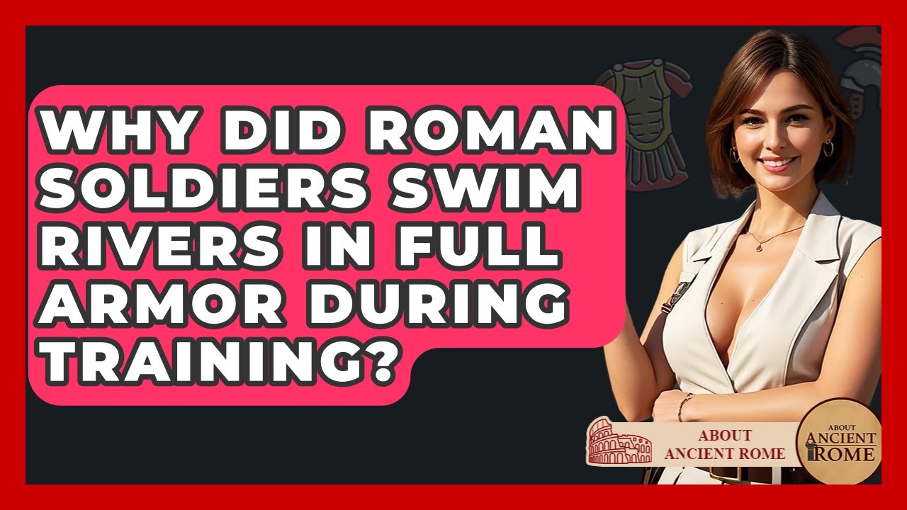 Why Did Roman Soldiers Swim Rivers In Full Armor During Training? - All ...
