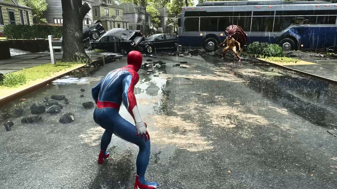 Peter Vs Mary Jane Scream Boss Fight Spider-Man 2 - YouTube