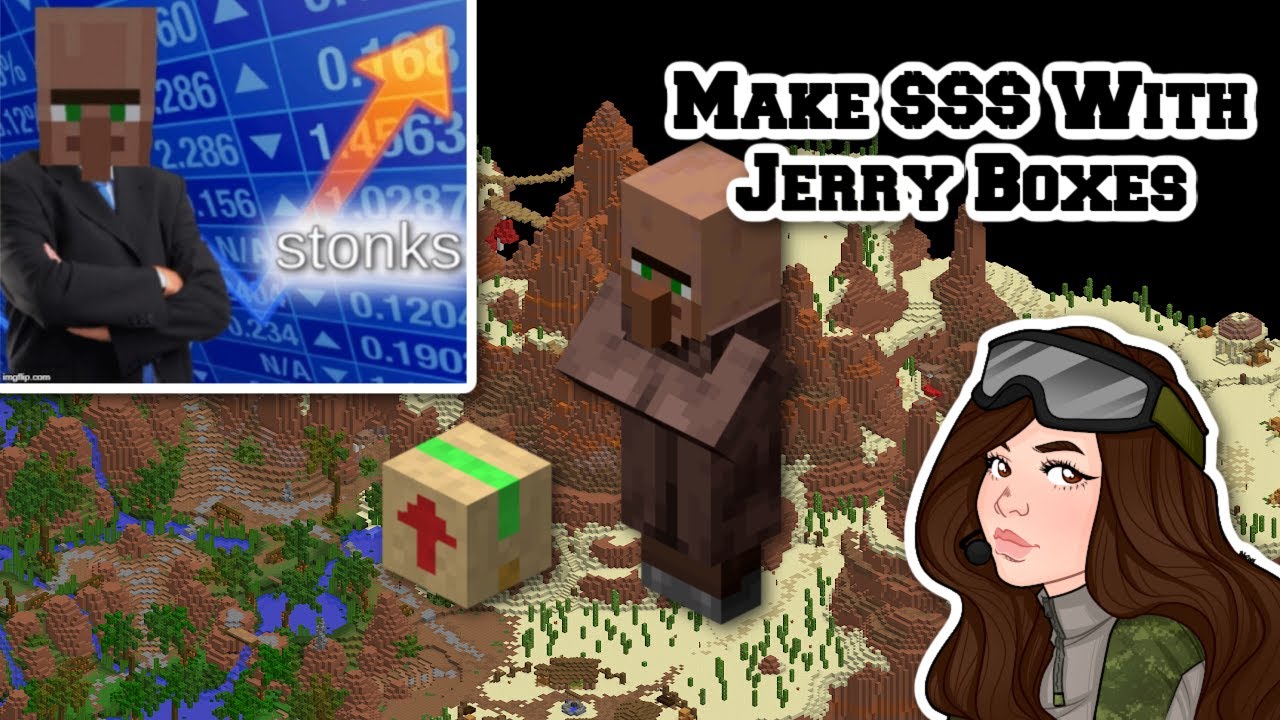 how to get rich with jerry boxes: hypixel skyblock ep08| mc.hypixel.net ...